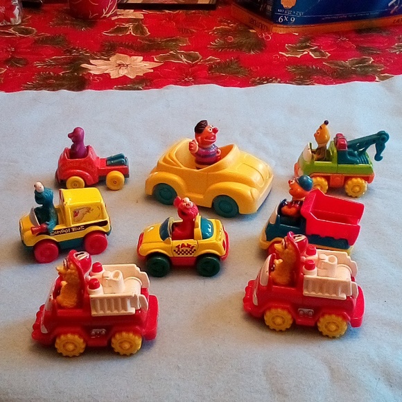 Tyco | Toys | 8x Tyco Sesame Street Characters Driving Different ...